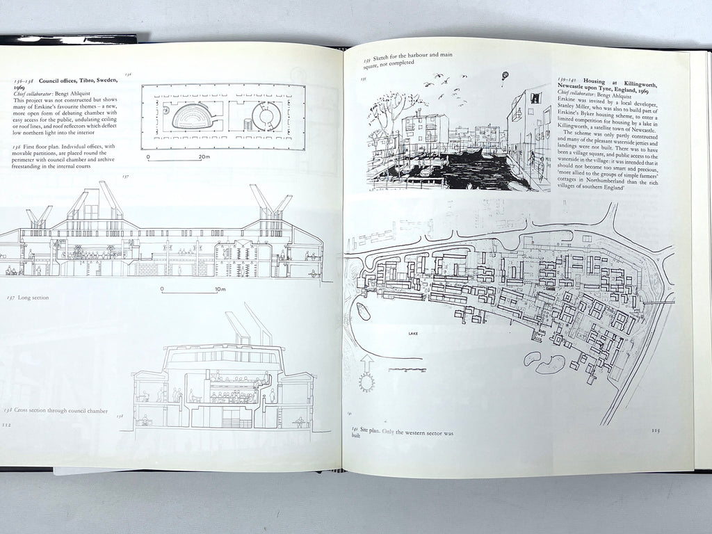 The Architecture of Ralph Erskine, Peter Collymore, 1994, NF HC, VG ...